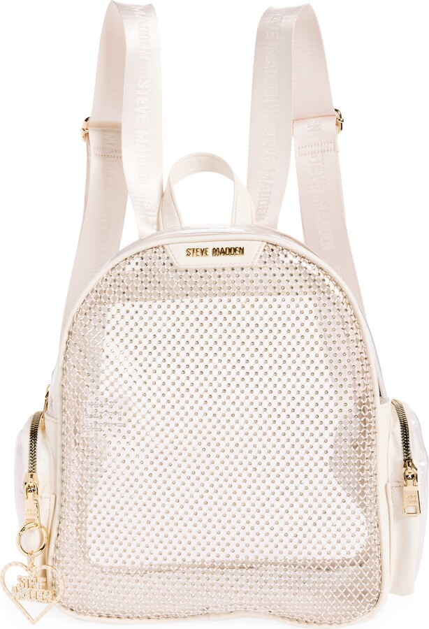 Steve Madden Bklay Clear Mesh Backpack - ShopStyle