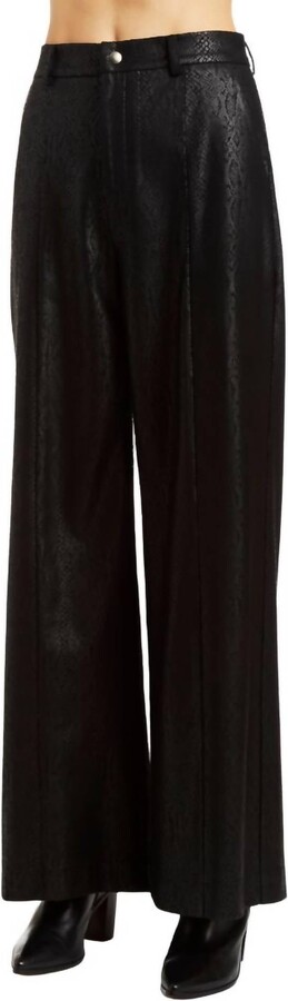 DREW Razi Python Pants In Black - ShopStyle