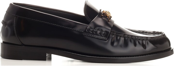Versace Medusa Logo Loafer - ShopStyle