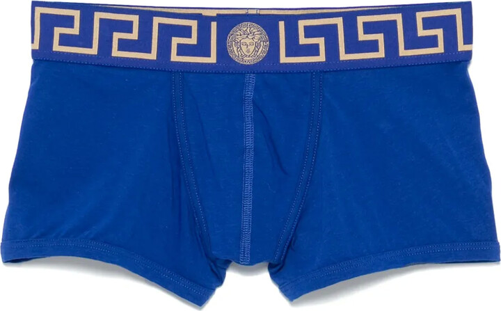 Versace Greca Border boxers - ShopStyle