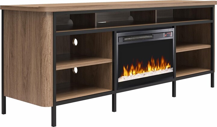 Ameriwood Home Damson Electric Fireplace TV Console for TVs up to 75" - ShopStyle