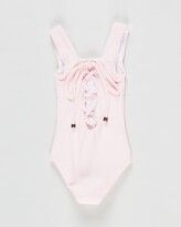 Fiola Rose Swim Girl's Pink One-Piece Swimsuit - Olivia One Piece ...