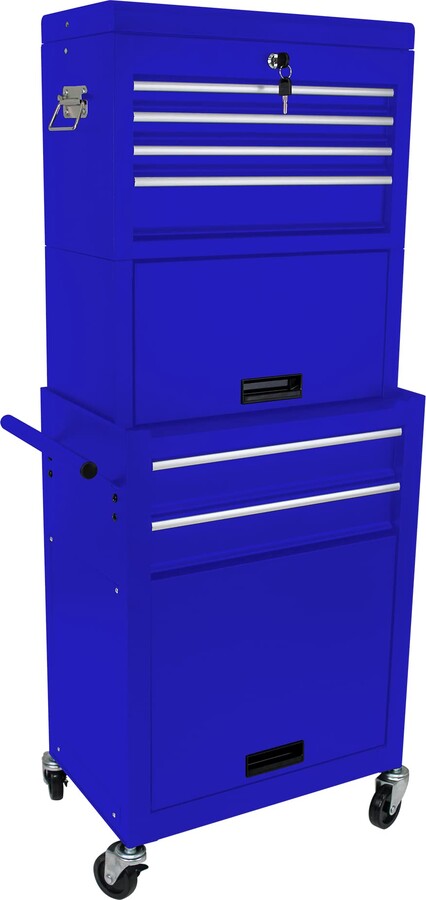 ShiningLove Tool Cabinets High Capacity Rolling Tool Chest with Wheels ...