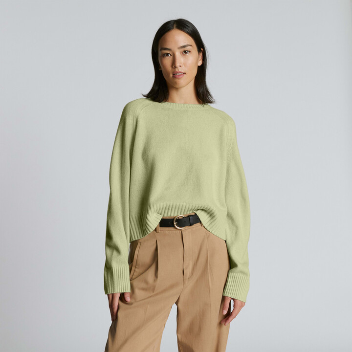 Everlane The Cashmere Boxy Crew - ShopStyle