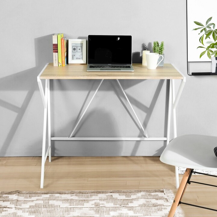 Global Pronex Writing Desk for Small Space Modern Study Writing Table ...