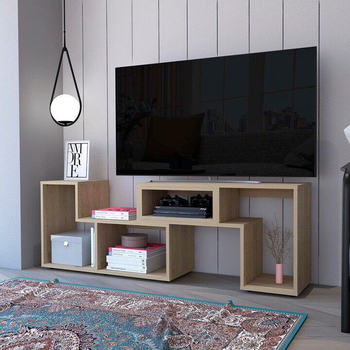 IGEMAN Modern TV Stand Flip-up TV stand, Media Console Table for TVs Up ...