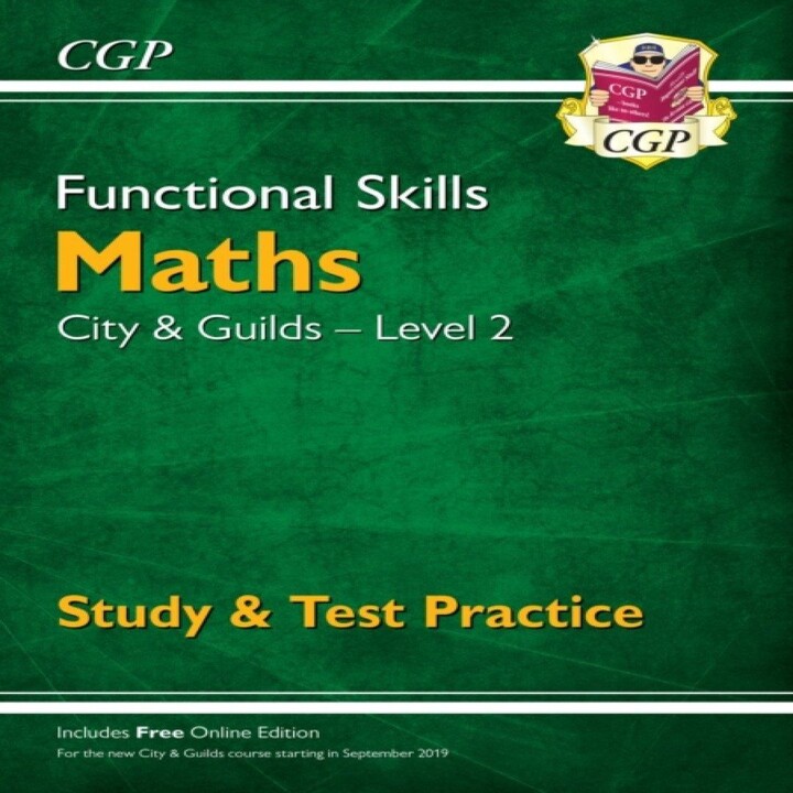 CGP Books Functional Skills Maths: City & Guilds Level 2 - Study & Test ...