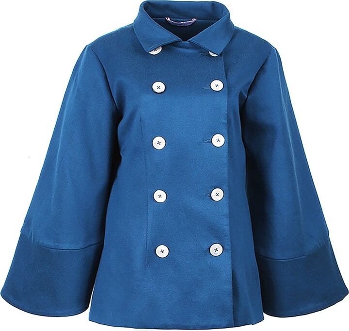 Yvette LIBBY N'guyen Paris - Women Fashion Velvet Khaki Overcoat ...