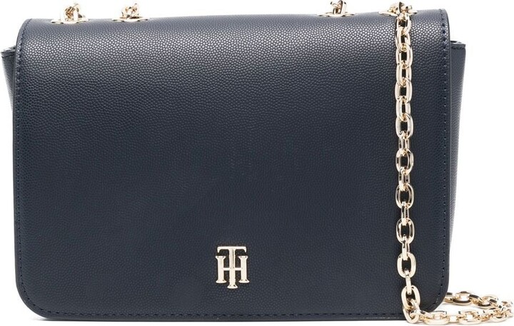 Tommy Hilfiger Timeless chain-strap crossbody bag - ShopStyle