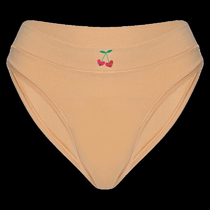 Cheeky Cherry Cotton Stretch Cheeky leakproof Brief Liner - ShopStyle ...