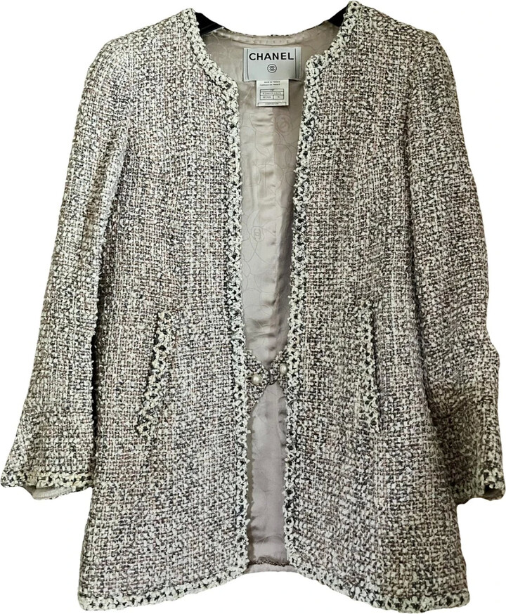 Chanel La Petite Veste Noire tweed jacket - ShopStyle Vests