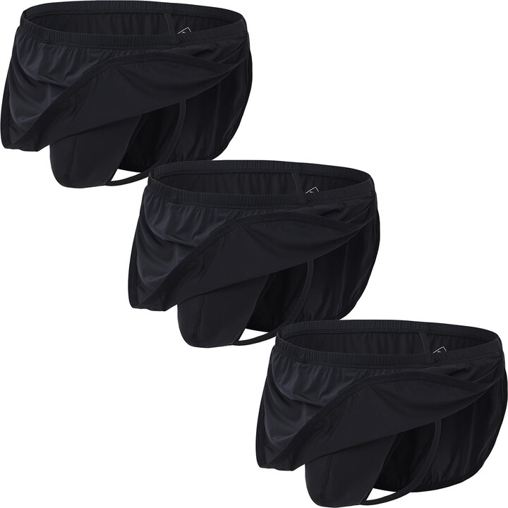 MUEBAIRES Men's Sexy G-string Shorts Appearance Open Front and Back ...