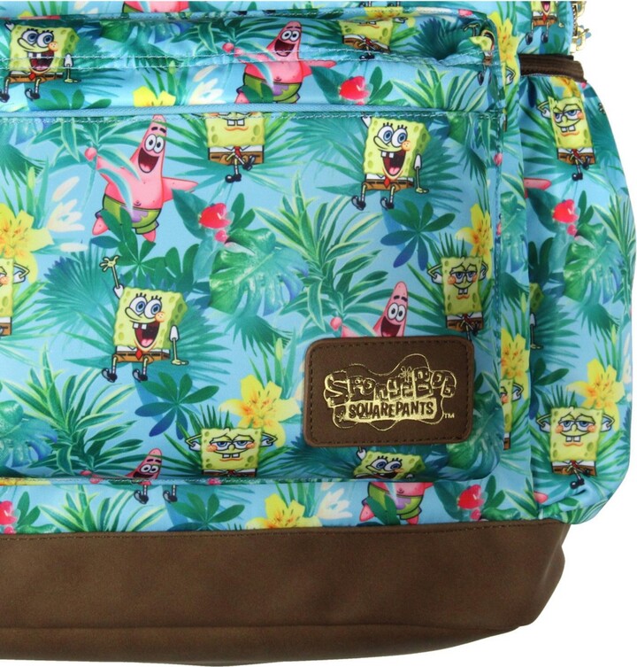 SpongeBob Squarepants And Patrick Star Tropical School Travel Backpack ...