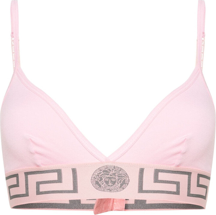 Versace Greca band bra - ShopStyle