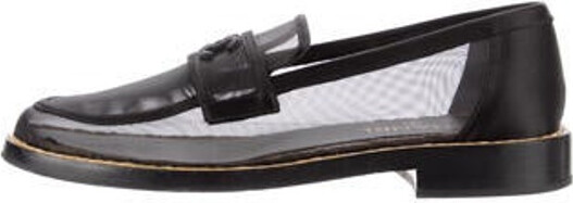 Chanel 2022 Interlocking CC Logo Loafers - ShopStyle