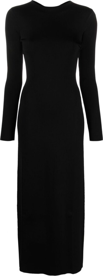 Galvan Chain-Detail Open-Back Maxi Dress - ShopStyle