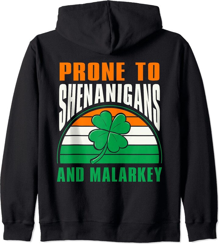 Ireland St Patricks Day Irish Shirt Prone To Shenanigans And Malarkey ...