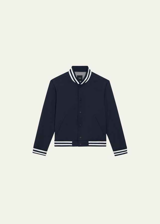 Theory Men's 4-Way Stretch Varsity Jacket - ShopStyle