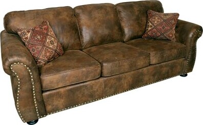 Lark Manor Ackworth 88'' Rolled Arm Sofa with Reversible Cushions ...