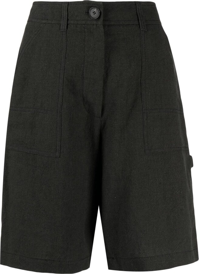 STUDIO TOMBOY Linen Half-Trousers - ShopStyle Casual Pants