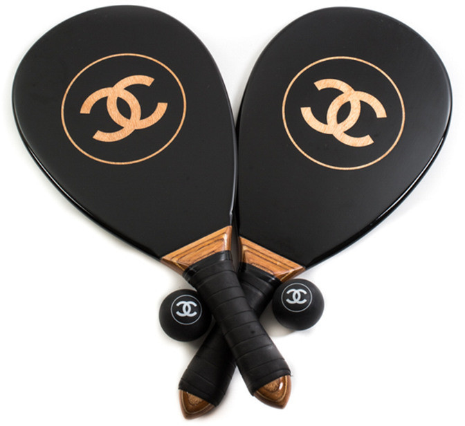 Chanel Cc Beach Tennis Rackets - ShopStyle Women's Fashion