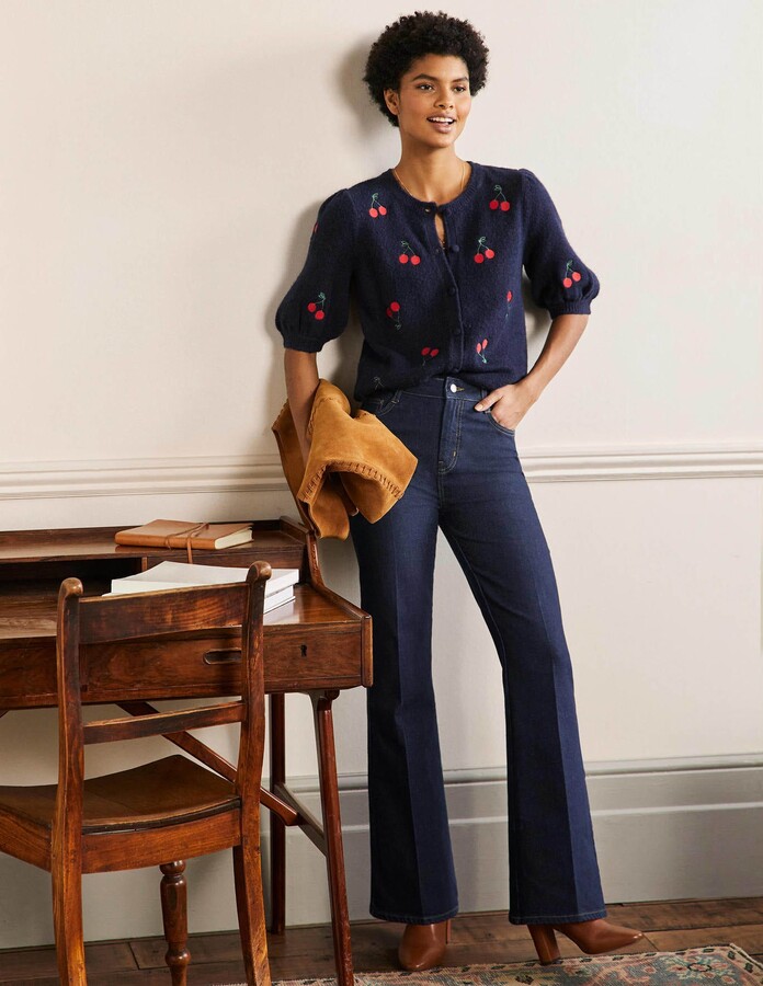 Boden High Waist Smart Flare - ShopStyle