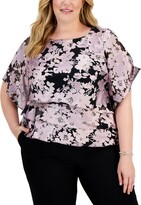 Alex Evenings Women's Plus Size Tops | ShopStyle
