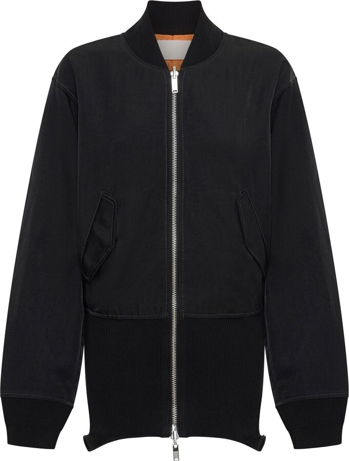 Dion Lee Convertible Ribbed-Panel Bomber Jacket - ShopStyle