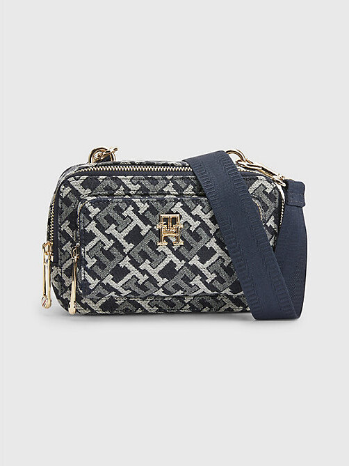 Tommy Hilfiger Iconic Monogram Denim Camera Bag - ShopStyle