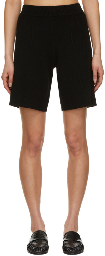 Lisa Yang Black Maris Shorts - ShopStyle