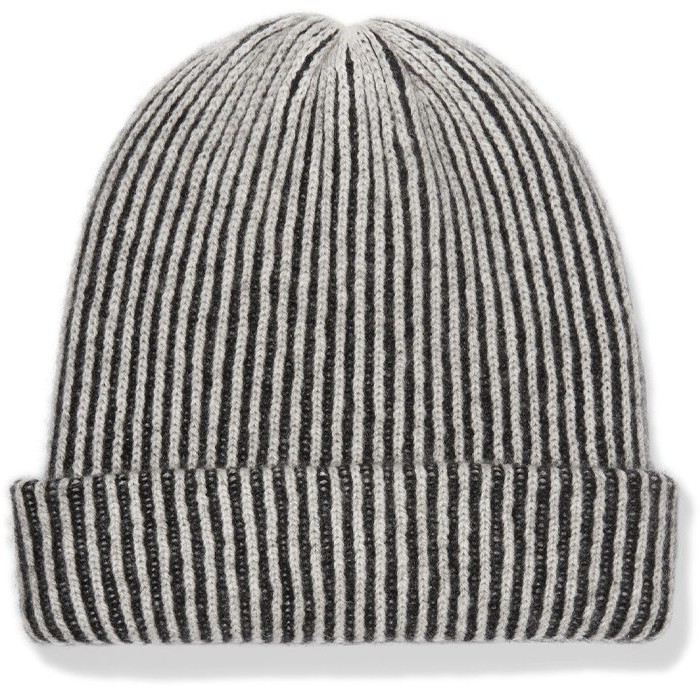 The Elder Statesman Stripe Watchman Cap - ShopStyle Hats