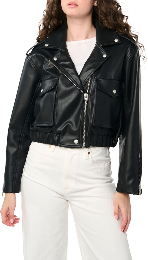 Blank NYC Faux Leather Moto Jacket - ShopStyle