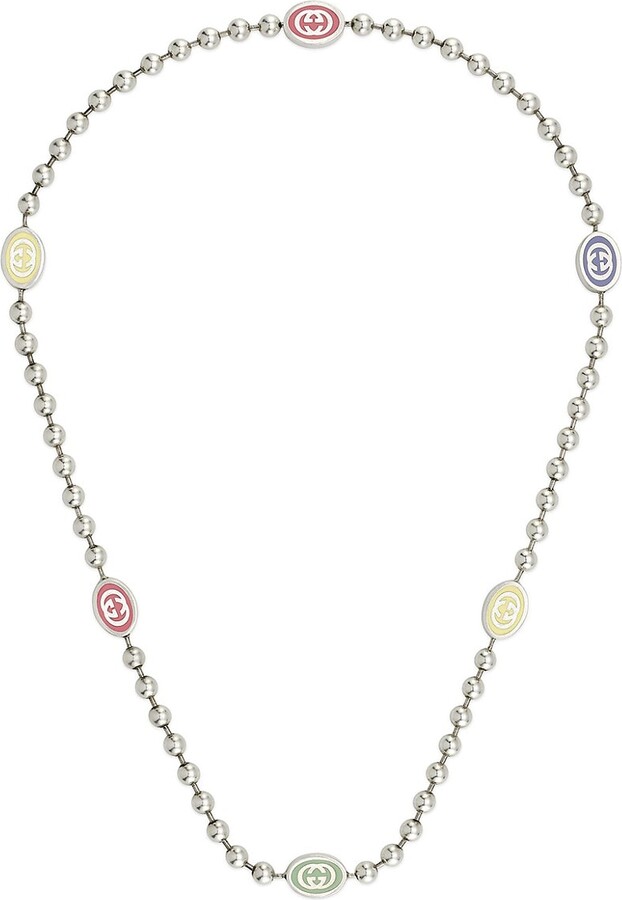 Gucci Interlocking G Boule Chain Necklace - ShopStyle