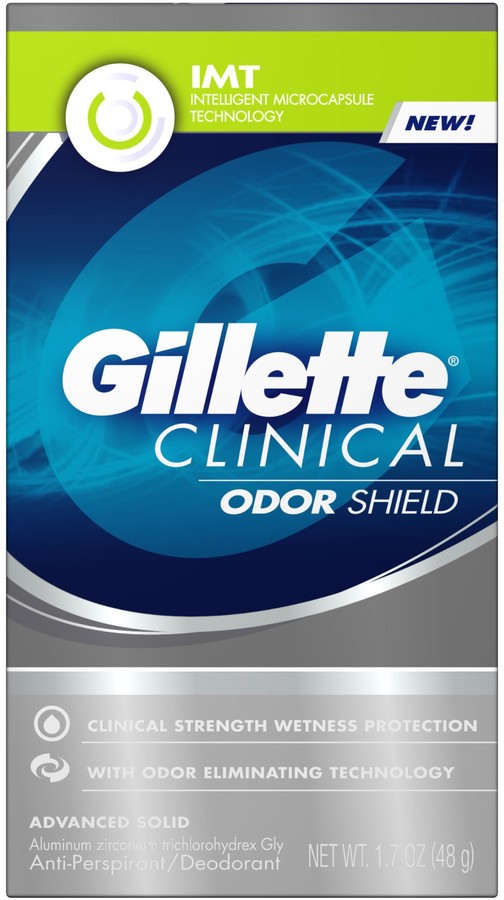 Gillette Clinical Strength Advanced Solid Anti-Perspirant - ShopStyle ...