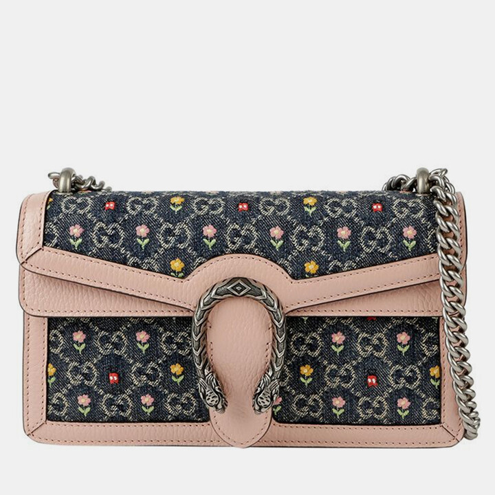 Gucci Floral Embroidery Dionysus Small Shoulder And Cross Bag - ShopStyle