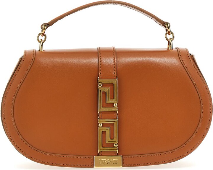 Versace 'Greca' handbag - ShopStyle Shoulder Bags