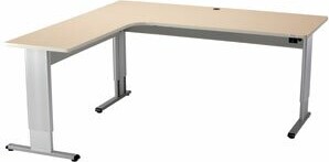 Populas Furniture Infinity Height Adjustable L-Shape Standing Desk - ShopStyle