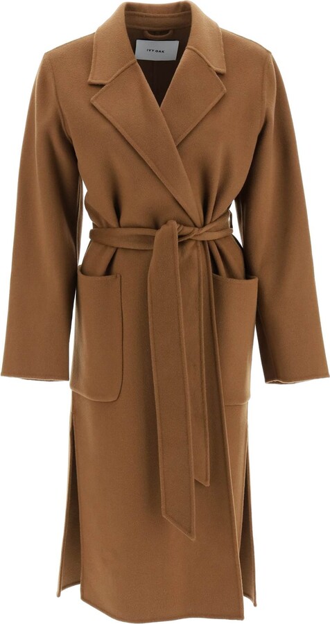 Ivy Oak 'celia' Wool Coat - ShopStyle