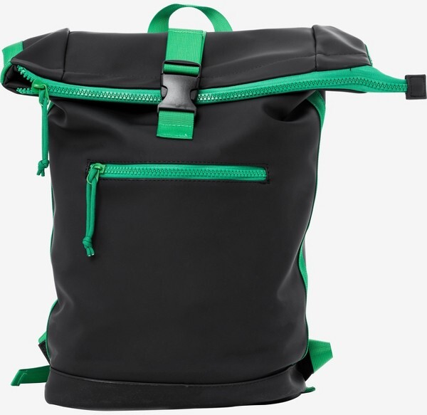 X-Ray X RAY Waterproof Expandable Roll Top Backpack BLACK/KELLY GREEN ...