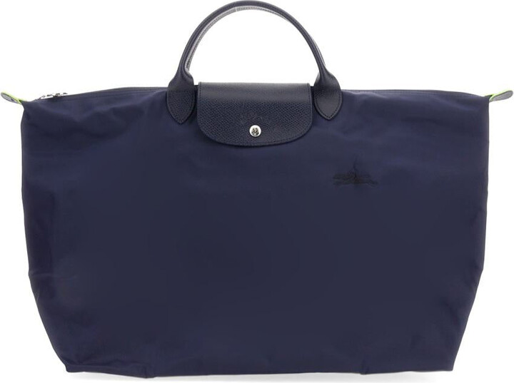 Longchamp Le Pliage Leather Travel Bag - ShopStyle
