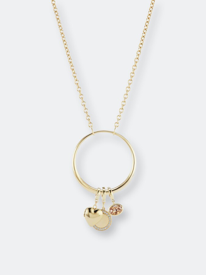The Gild The Gold Loop Necklace - ShopStyle