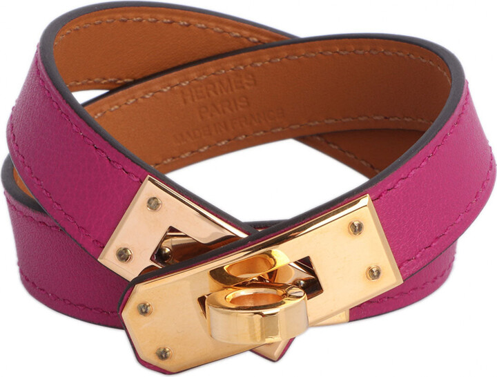 Hermes Leather bracelet - ShopStyle