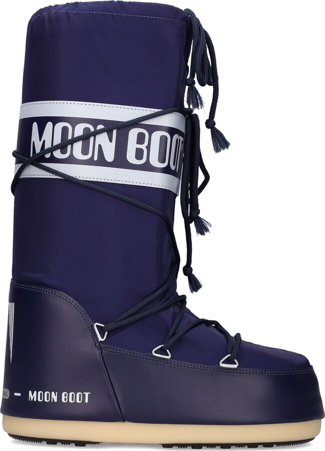 Moon Boot Tall Icon high nylon moon boots - ShopStyle
