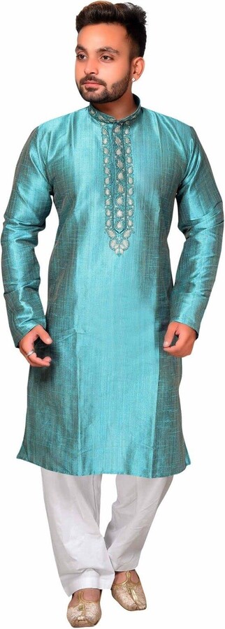 Desi Sarees Men's Sherwani Kurta Shalwar Kameez Apparel 1833 (40 ...