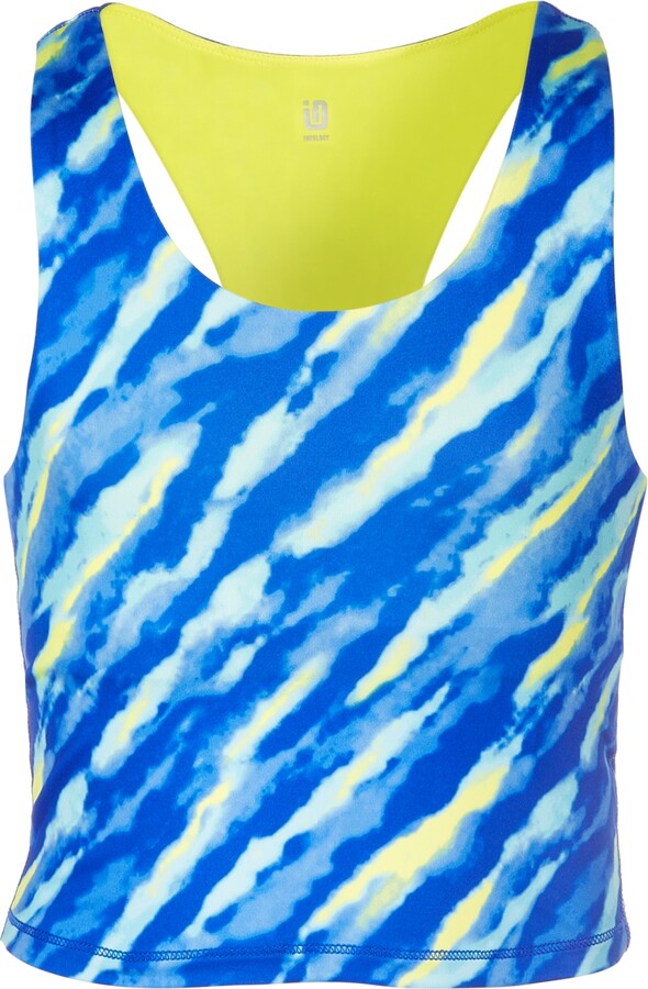 Id Ideology Big Girls Tie-Dyed Long Lined Bra, Created for Macy's ...