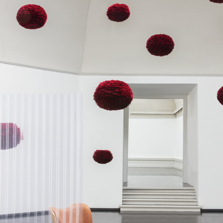 UMAGE - Eos Feather Lamp Shade - Red - Medium - ShopStyle