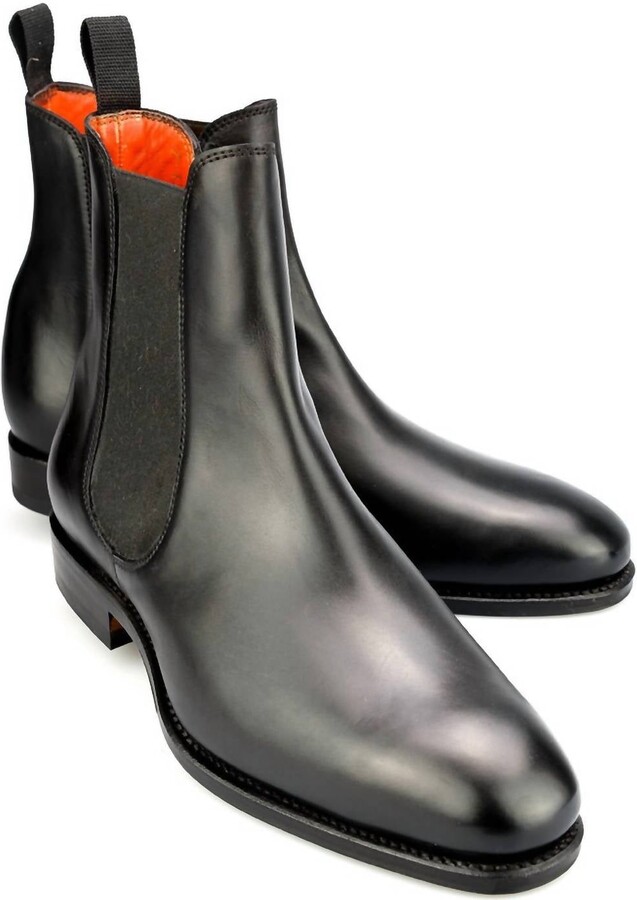 Carmina Chelsea Boot In Black - ShopStyle