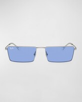 Ray-Ban Emy Metal Rectangle Sunglasses, 59mm - ShopStyle