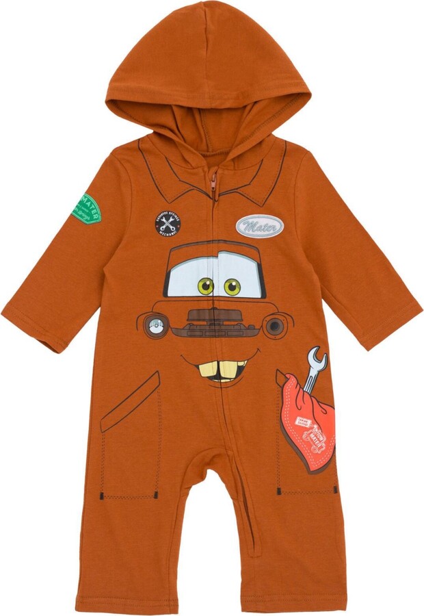 Disney Baby Boys Baby Pixar Cars Tow Mater Lightning McQueen Zip Up ...