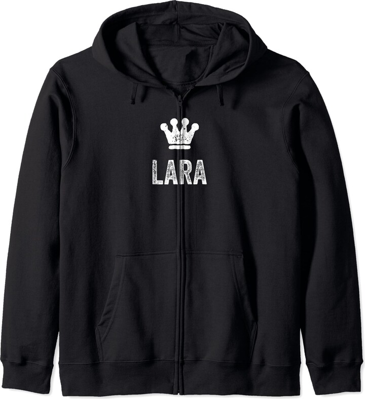 Lara Name Tag Apparel / Woman Named Lara Lara the Queen / Crown & Name ...